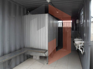 Vestiário - Containers Joinville